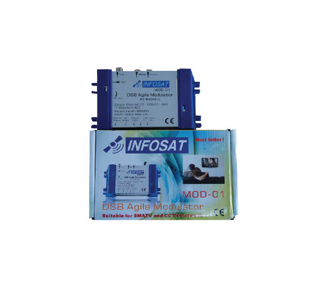 Analog DSB Eco. Modulator Infosat MOD-01