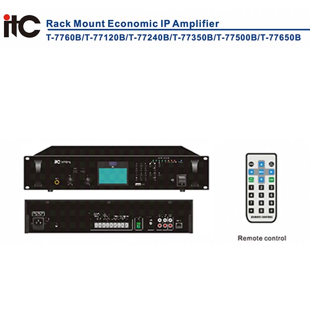 iTC Rack Mount Economic IP Amplifier