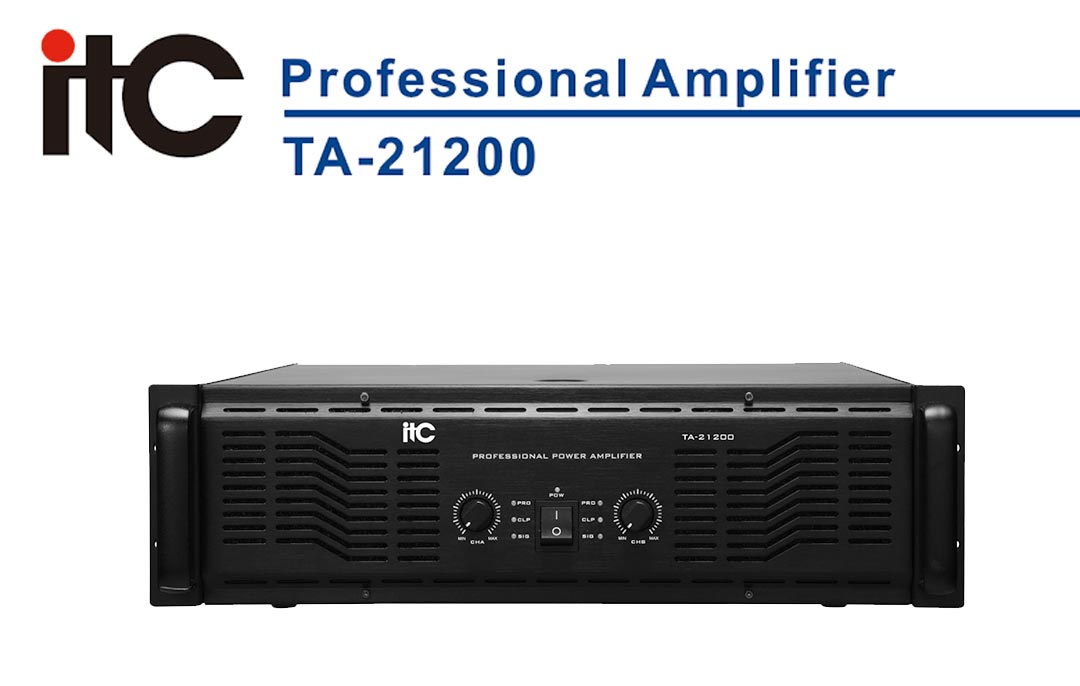 iTC TA-21200 Professional Amplifier