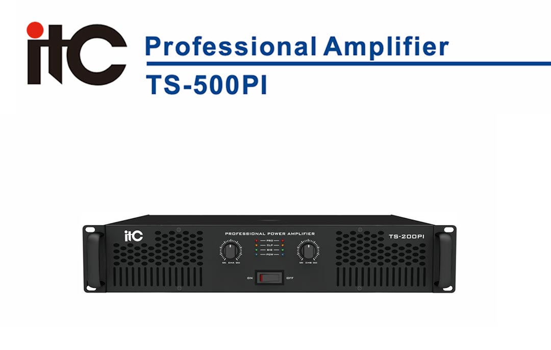iTC TS-500PI Professional Amplifier